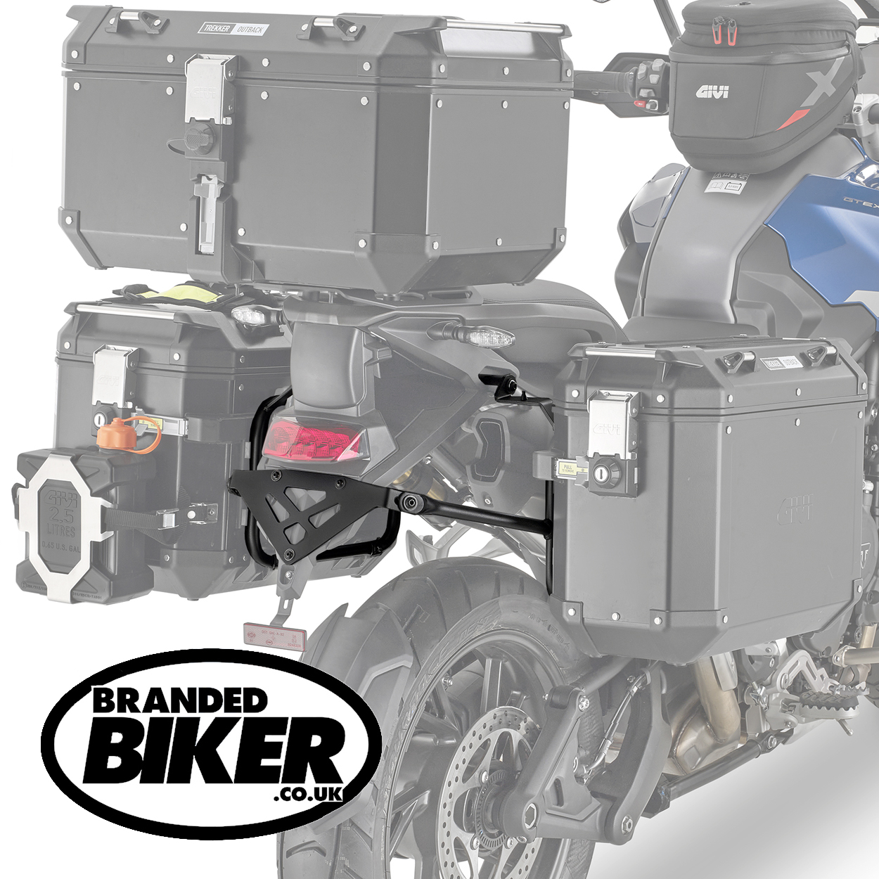 Givi Plo6423cam Trekker Outback Fitting Triumph Tiger 1200 Gt Explorer